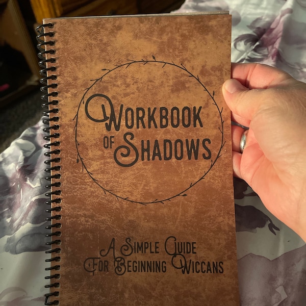 Workbook of Shadows: Wicca for Beginners - Etsy