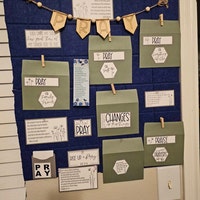 Christian Bulletin Board Kit | DIY Prayer Board Supplies ...