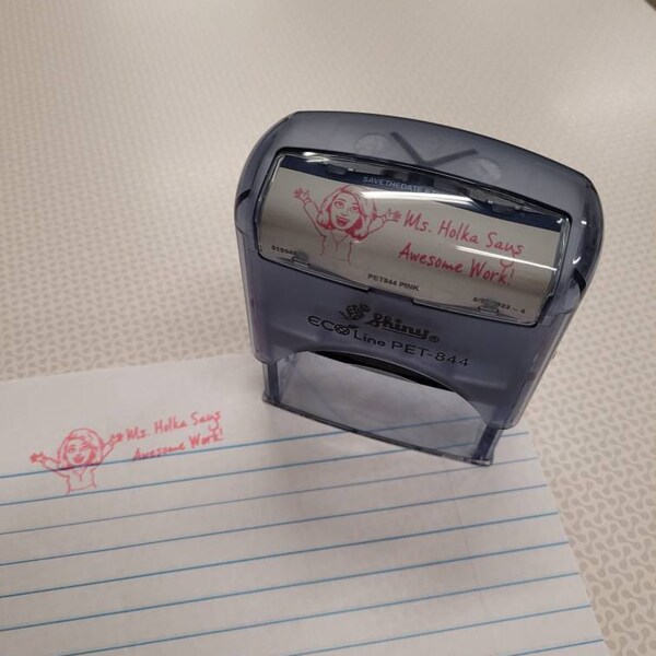 CUSTOM SELF INKING Return Address Stamp, Custom Address Stamp, Return ...