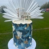 Personalised Double Layer Topper 'name is age', Birthday Cake Topper 18 ...