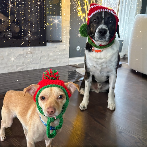 Elf Hat for Dogs, Dog Elf Hat, Holiday Dog Hat, Christmas Hat for Dogs ...
