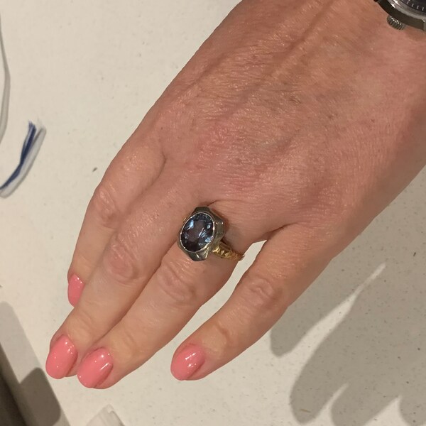 Antique 10K Gold Baby Signet Ring Victorian Solid Rose Gold Initial R ...