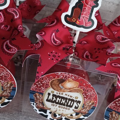 Cowboy Birthday Party Candy Bar Wrapper Template Printable - Etsy