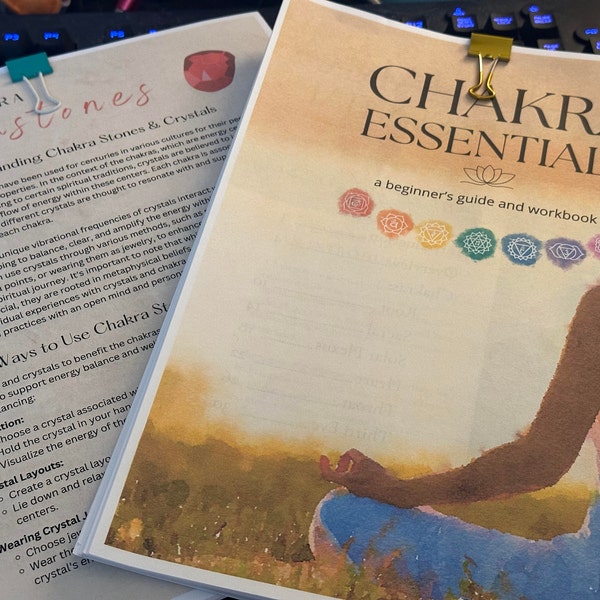 Chakra Guide and Workbook, Chakra Essentials: A Beginner's Guide to the ...