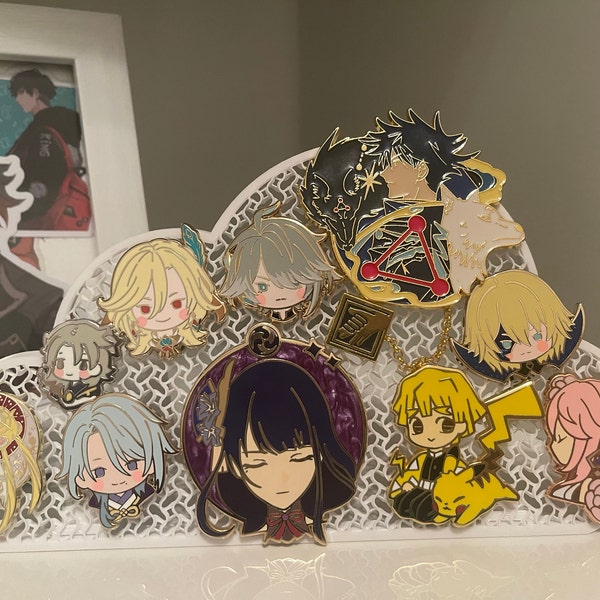 Large Pin Display Stand, Huge Pin Board for Multiple Pins, Pin Display ...
