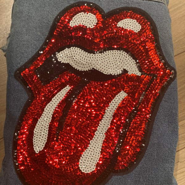 Misfits Style WORDS Band Back Patch Black and White SMALL - ( Sew on ) - Etsy