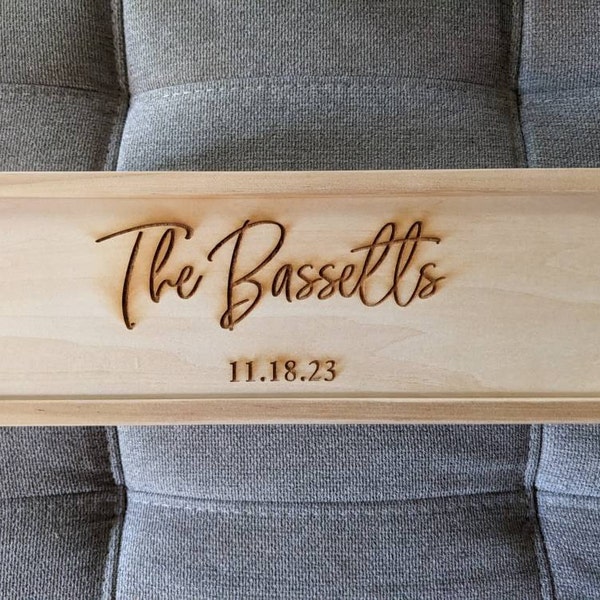 Classic Wedding Personalized Jumbling Tower, Personalized Wedding Gifts ...