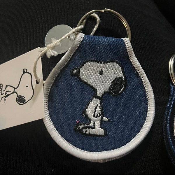 Three Potato Four X Peanuts® - Snoopy Classic Patch Keychain - Etsy