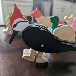 DIY Rooster Ramp Walker Toy Patterns and Assembly Guide - Etsy