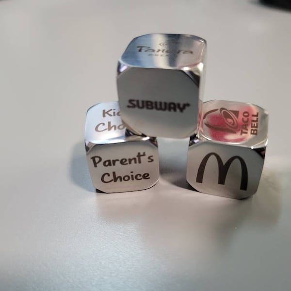 Fast Food Dice - Foodie Gift Idea - Couples Date Night Dice - Quick ...