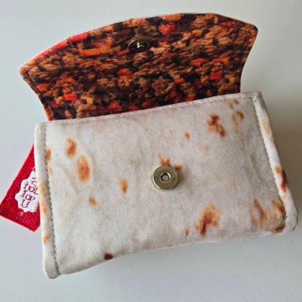 The Snack Sized Burrito Wallet! - Etsy