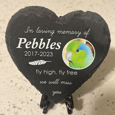 Personalized Rat Memorial Stone, Garden Stone, With Picture, Memorial ...