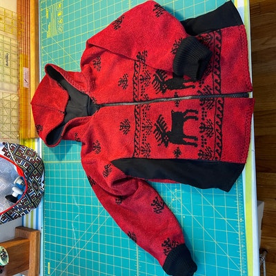 Kids Jacket Pattern Zip up or Snaps Warm Lined Hoodie - Etsy