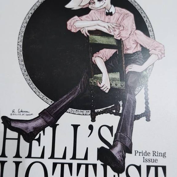 Fluffy Alastor Series - 5”x7” Mini Print SET OF 3 - Etsy