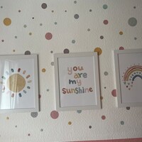 Punkte Set 120 Stück Wandtattoo Kreise Kinderzimmer Wandsticker ...