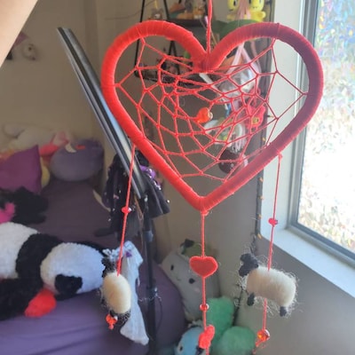 Sheep String Hand Made From British Fleece. A Long Vertically Hanging ...