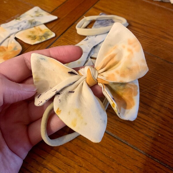 Hair Bow Pattern, 2 Sizes PDF Baby Bow Pattern, DIY Hair Bow, Baby Hair ...