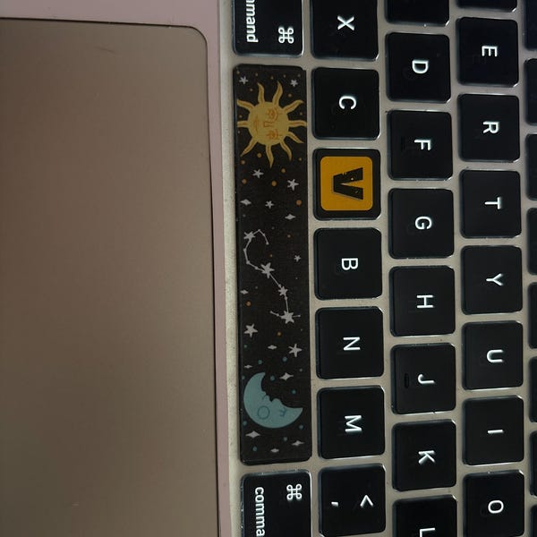 Classic Space Bar Sticker ONE PIECE / Space Bar Vinyl Decal / Space ...