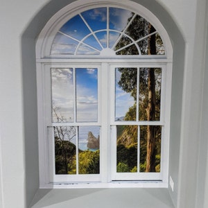 Wall mural window new frame Yosemite Valley window view-3 | Etsy