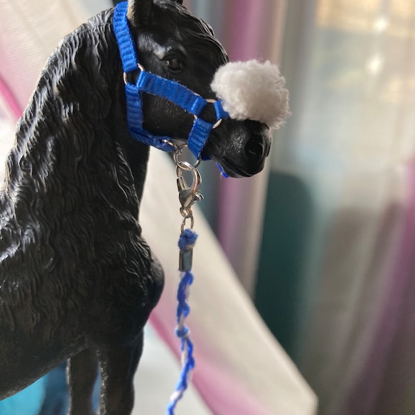Model Horse Halter Set With Rope Noseband busy Bee Traditional 1:9 ...