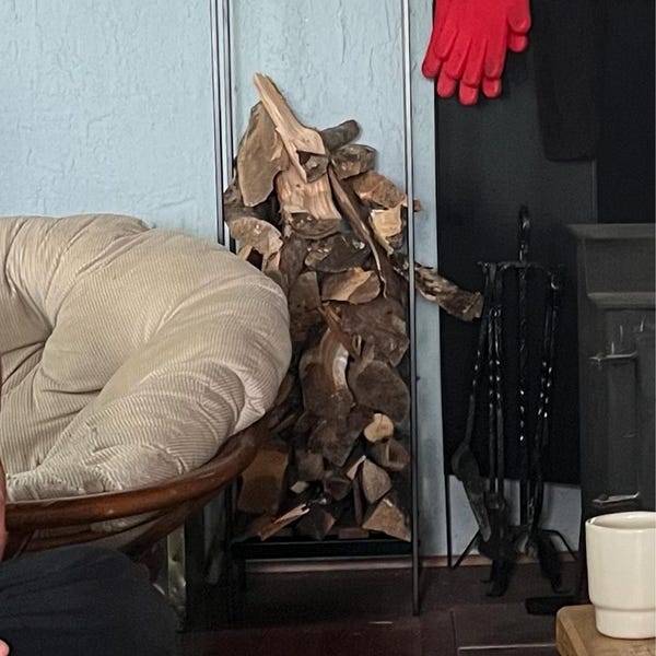 Firewood Rack , Shelf, Wood Coffee Table and Wood Storage, Minimalist ...