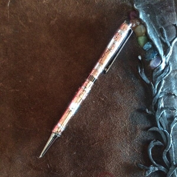 Walnut Slim Style Bullet Pen, Rifle Clip, Twist Pen - Etsy