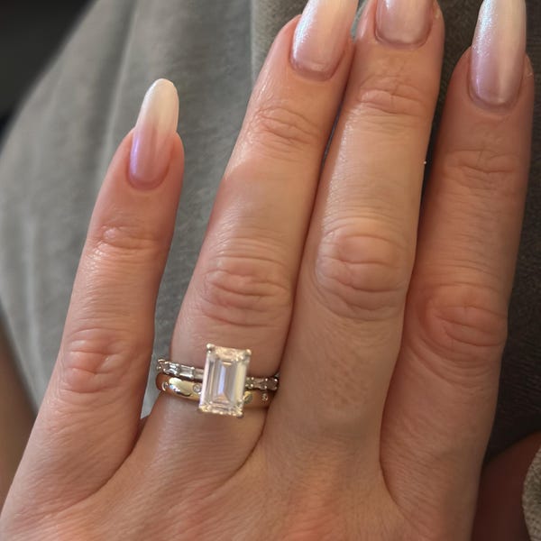 Baguette Diamond Curved Wedding Band, 14k Contour Wedding Ring Women ...