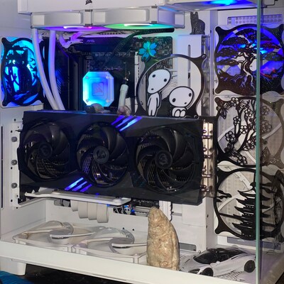 Kodama Tree Spirits Gaming Computer Fan Shroud/ Grill /cover 120mm ...