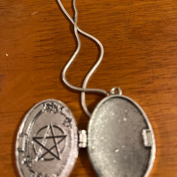 Witch Locket, Broom Closet Locket, Moon Locket, Witchy Pendant ...