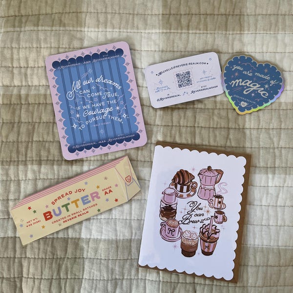 Spread Joy Butter Bookmark - Etsy