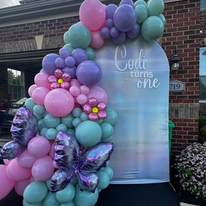 Birthday Backdrop Name Sign, Name Sign for First Birthday Party, Wood ...