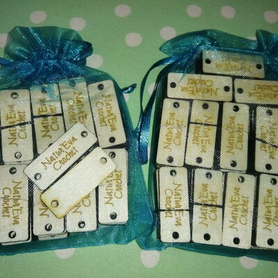 Custom Wooden Labels,custom Name Tags,labels for Handmade Products ...