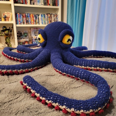 Apollo the Octopus Giant Crochet Pattern EASY TO FOLLOW - Etsy