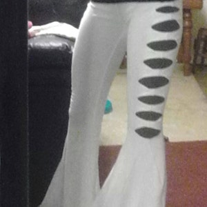 Sexy Flared Dance Yoga and Hooping Pants With Corset Lacing | Etsy