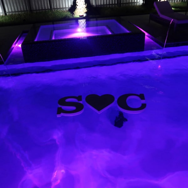 Large 2025 White Foam Pool Numbers | 1" Inch Thick | Graduation Pool ...