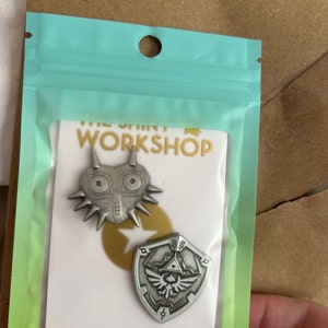 Korok Pin, Legend of Zelda Leaf Fashion, TOTK BOTW Style, Badge Metal ...