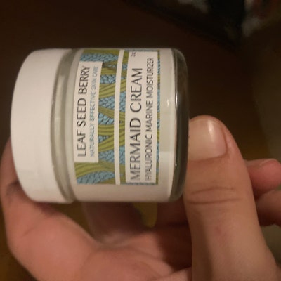 SAMPLE Mermaid Cream Face Cream Natural Skincare Vegan - Etsy