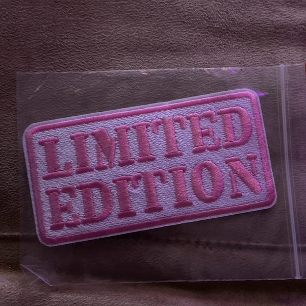 Girl Power Patch, Middle Finger Patch, Pink, Iron on Patch, Embroidered ...