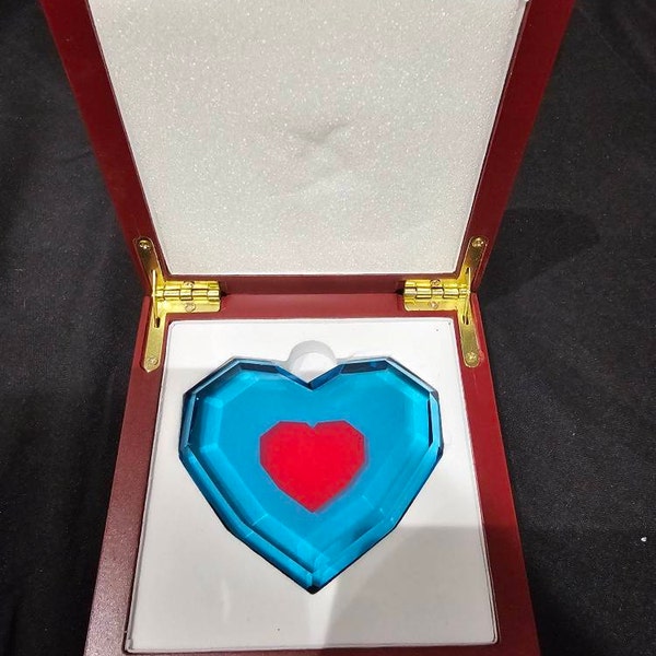 Crystal the Legend of Zelda Piece of Heart From Ocarina of Time and ...