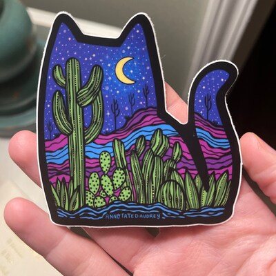 Vinyl Sticker Pink Tucson Weatherproof Decal Cactus Sticker for Water ...