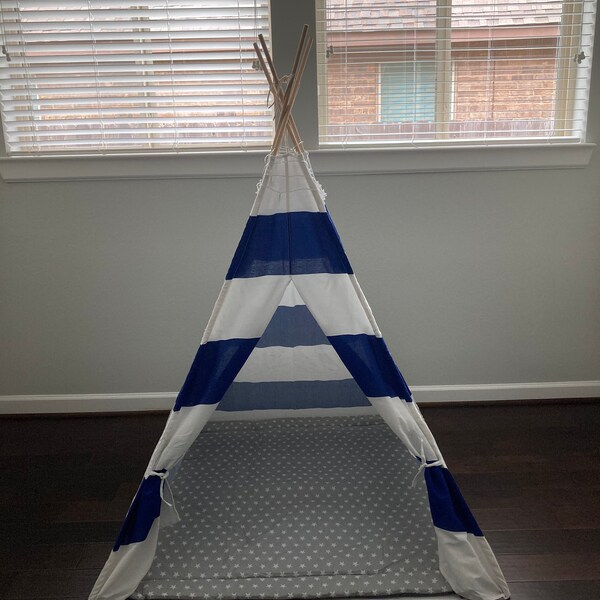 Teepee Mat Double Sided Cotton Mat for Teepee Tipi Padded Mat Teepee ...