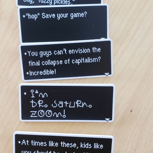 Everdred's Final Haiku Earthbound Dialog Box | Etsy