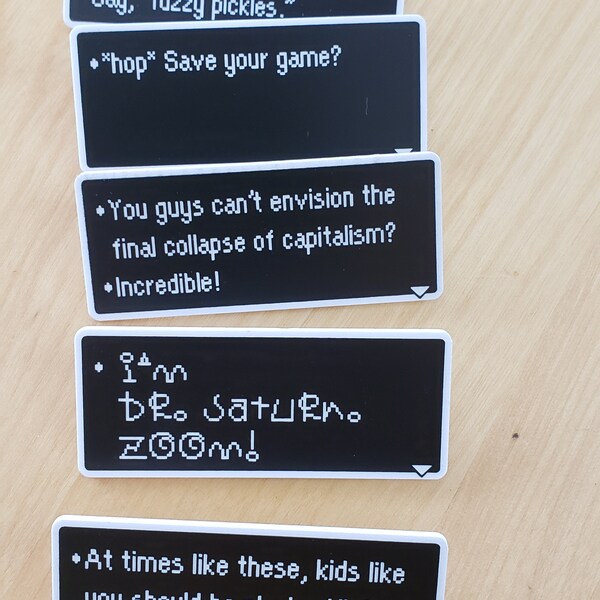 No Problem Here - Earthbound Dialog Box - Etsy