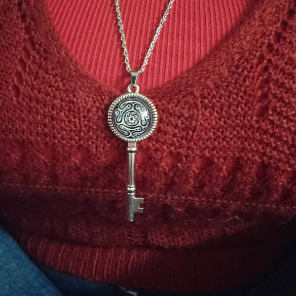 Hekate Key Goddess Symbol Pendant Necklace + Box - Hecate Witchcraft ...