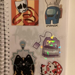 Splatoon 3 Dedf1sh Side Order Vinyl Sticker - Etsy