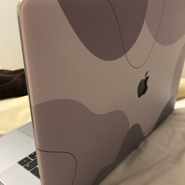 Stripes Lines Grey New Pro Mac Hard Protective Case Personalized Name ...