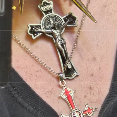 Purple Black Crystals Pastel Kawaii Emo Goth Choker Necklace Collar Cat ...