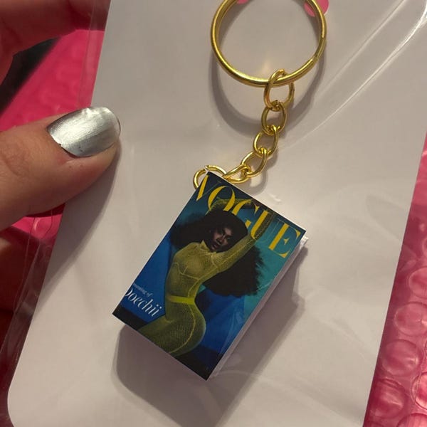 Design Your Story: Personalized Mini Book Keychain With Customizable ...