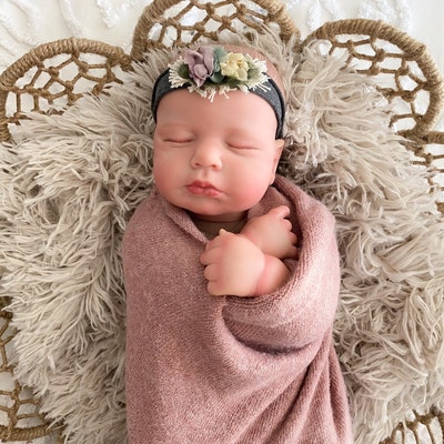 Faux Fur Newborn Girl Props Purple Props for Baby Girl - Etsy