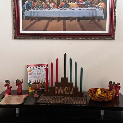 Kwanzaa Kinara Celebration Set 11-piece - Etsy